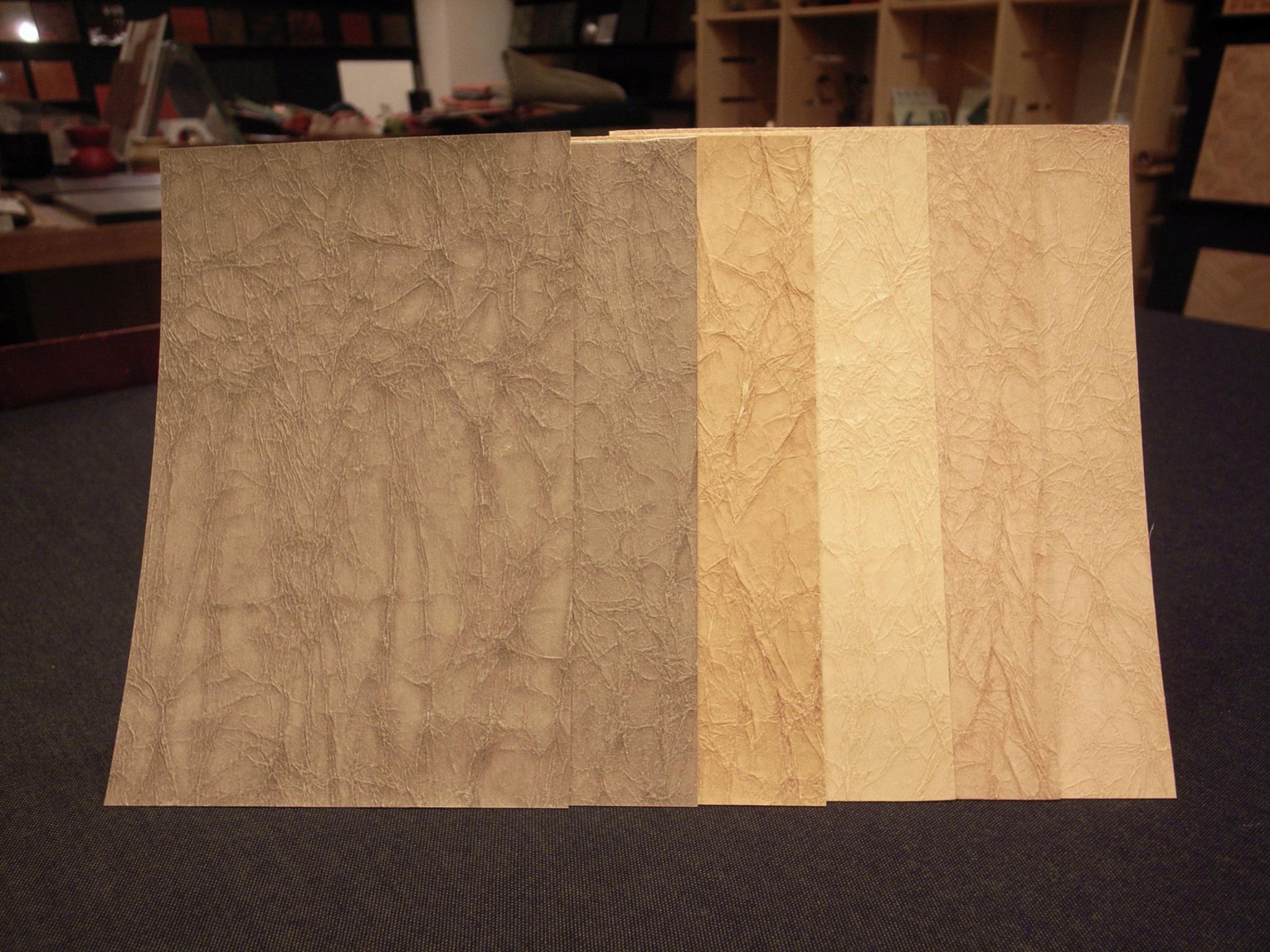 #39 柿渋和紙 ／ KAKI-SHIBU WASHI, Persimmon Tannin Juice painted Japanese ...